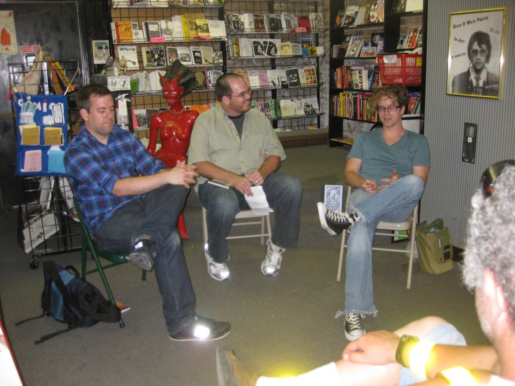 Jeremy Tinder, Alex Robinson, and Josh Cotter Discuss Comics « Quimblog