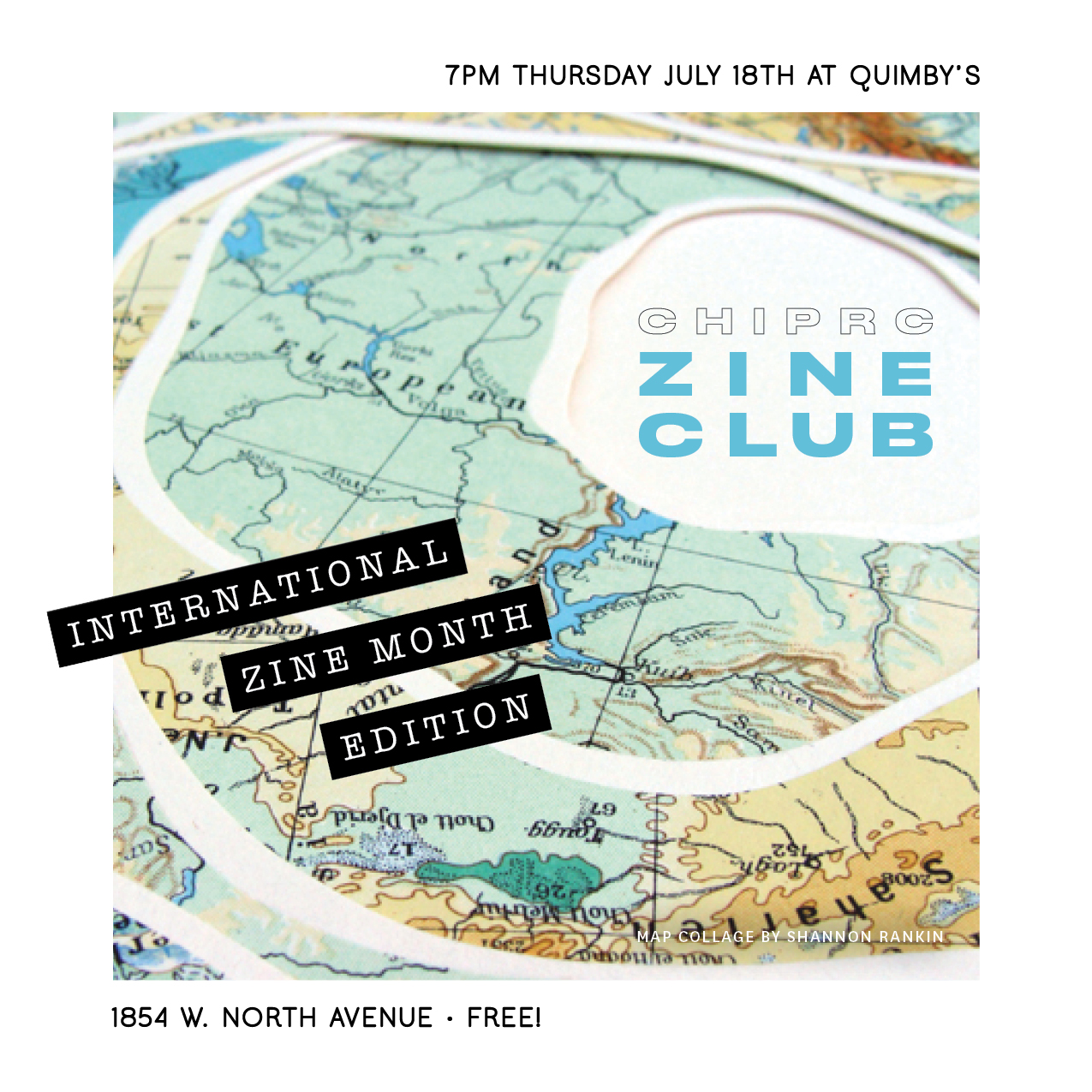 CHIPRC’s Zine Club: International Zine Month Edition on 7/18 « Quimblog