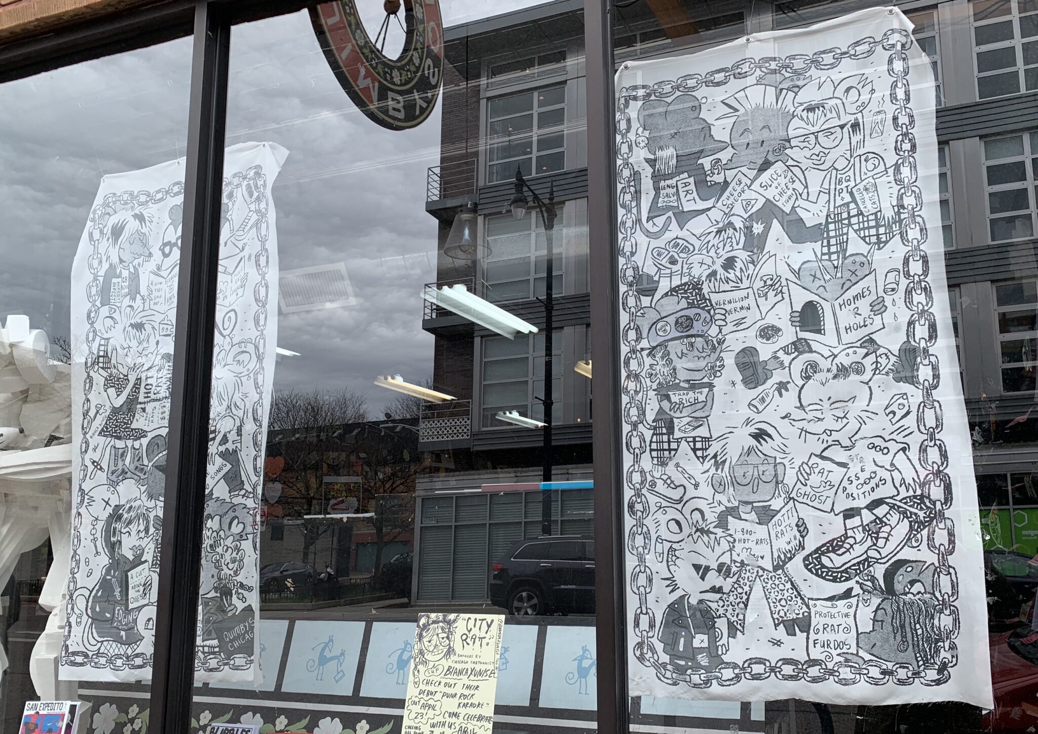 April Window Artist-In-Residence Bianca Xunise! « Quimblog
