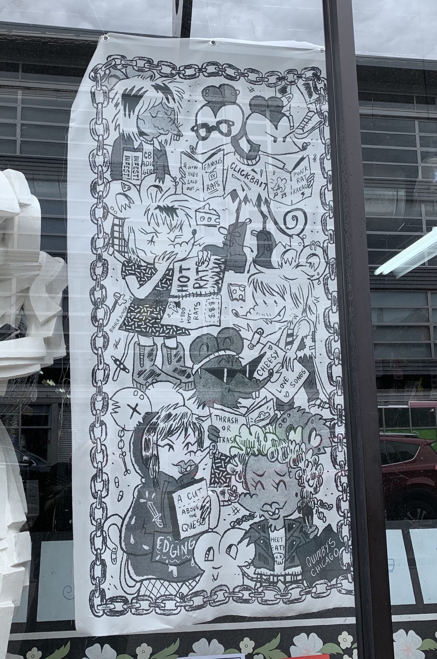 April Window Artist-In-Residence Bianca Xunise! « Quimblog