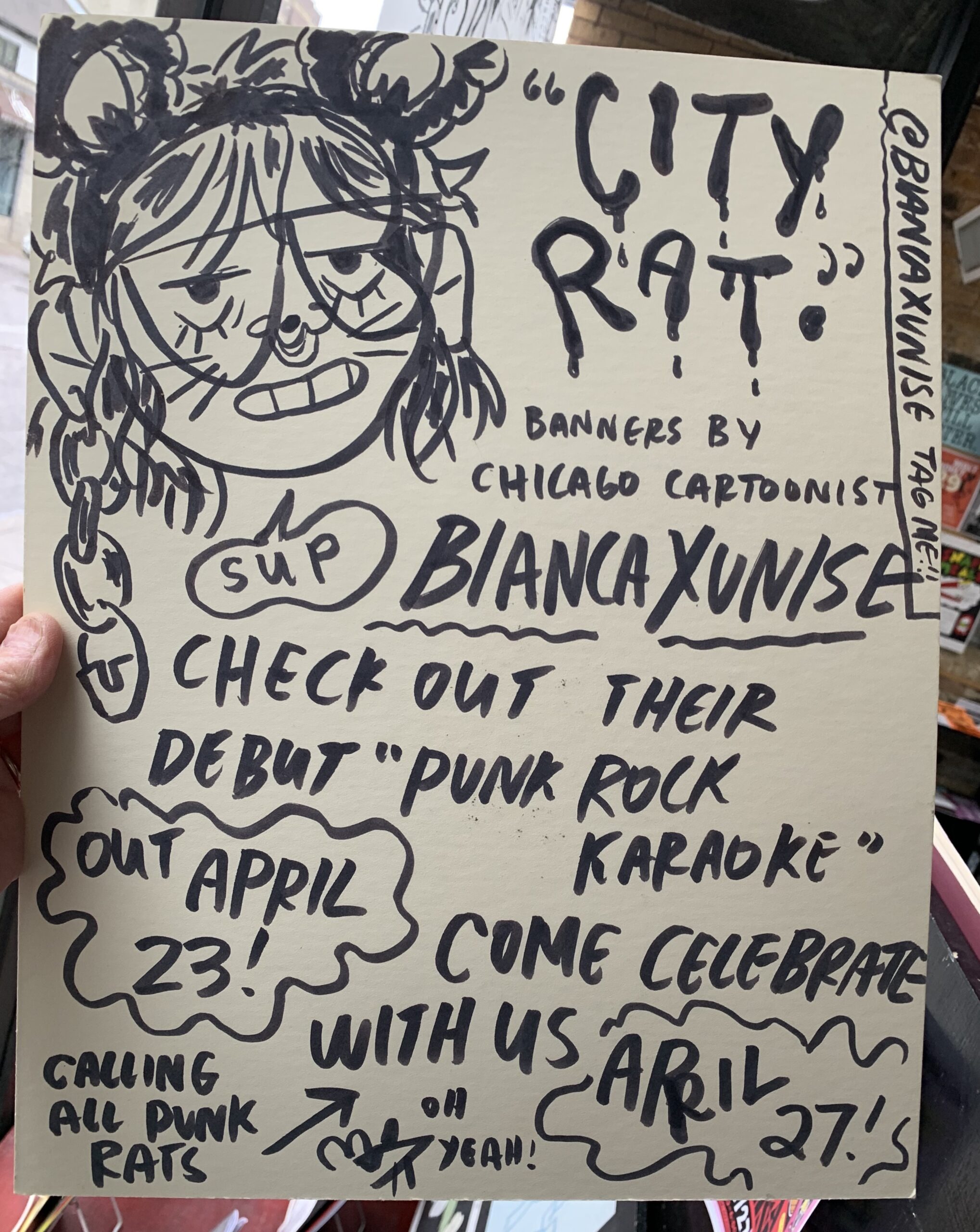 April Window Artist-In-Residence Bianca Xunise! « Quimblog