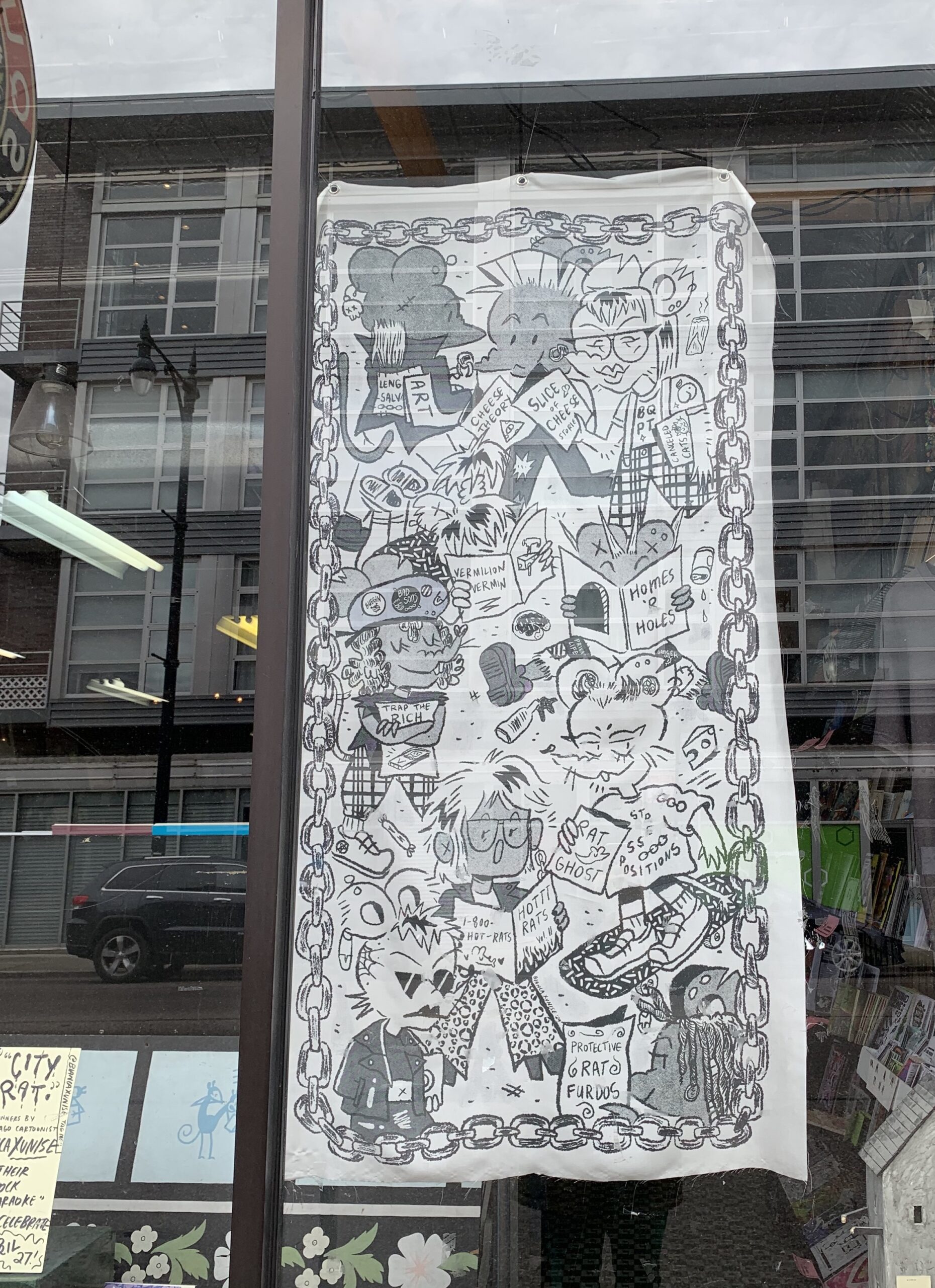 April Window Artist-In-Residence Bianca Xunise! « Quimblog